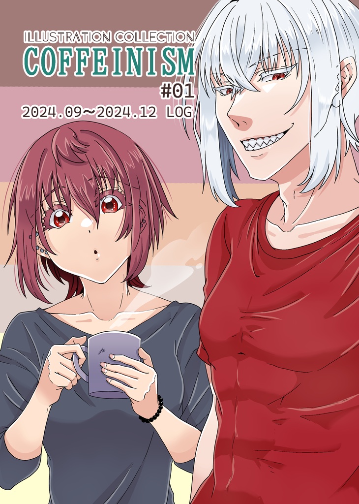 【イラスト集】CAFFEINISM #01 - カフェイン中毒。のショップ - BOOTH