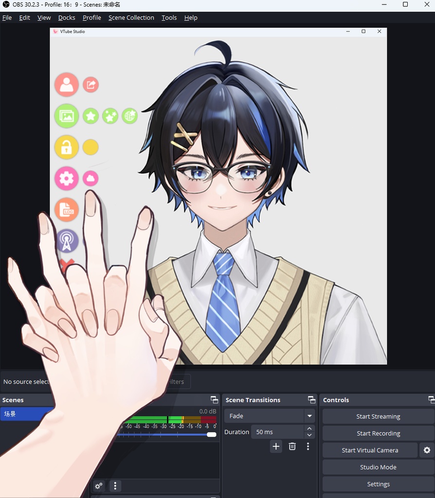 [Vtuber Assets] Hand assets setA - kyokiStudio - BOOTH