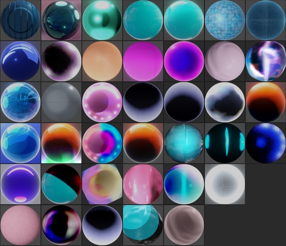 Abstract Matcap Collection 1 (39) [抽象的なMatcapコレクション] - VIANVOLAEUS - BOOTH