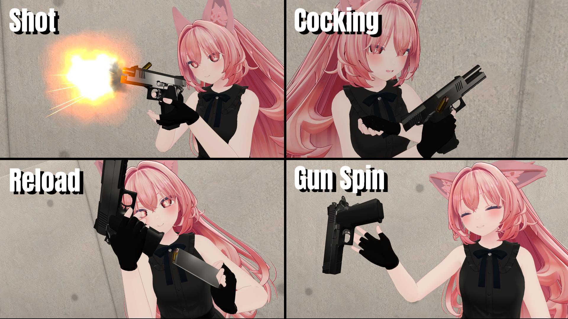 【VRChat想定】Avatars3.0向けギミック 「DAGs (Dynamic Action Gimmick System) HG」.45 ...