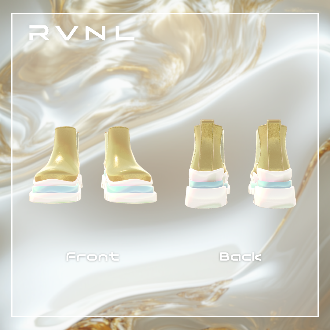 【桔梗対応】Radiant Boots：ショートブーツ 単体〈REVINAL〉 - REVINAL - BOOTH