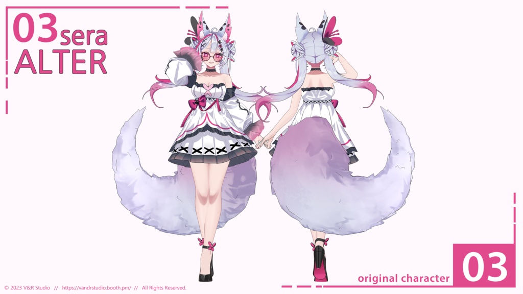 [VRC / VRM] Sera (Alter) - Original Character - V&R Studio - BOOTH