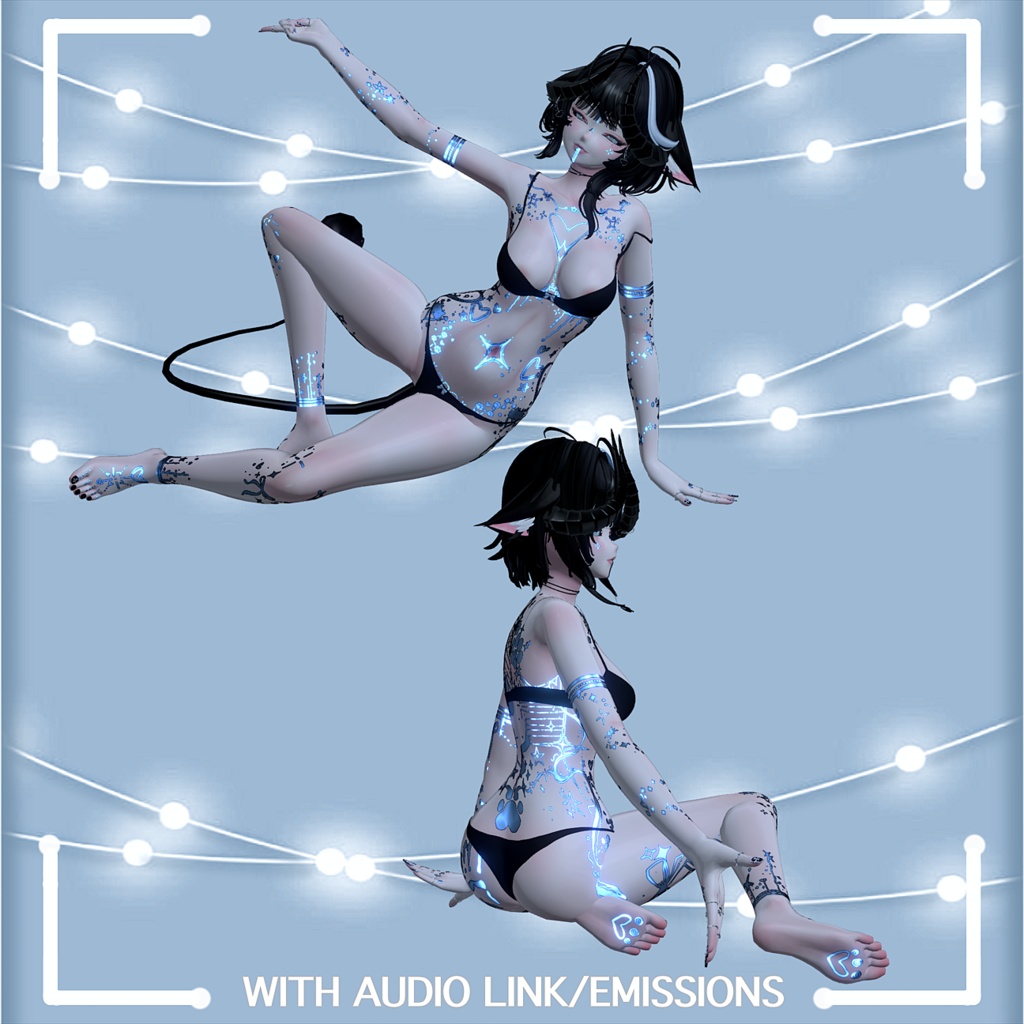 [K'C] ~ CutiePie Tattoo 🐾 [SHINRA Only] - Kos'Cluster - BOOTH