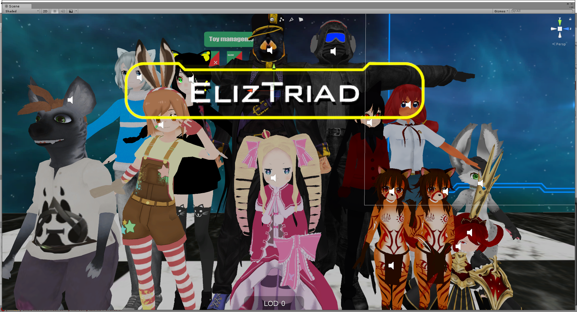 VRChat Nameplate and Icons Extra - eliztriad - BOOTH