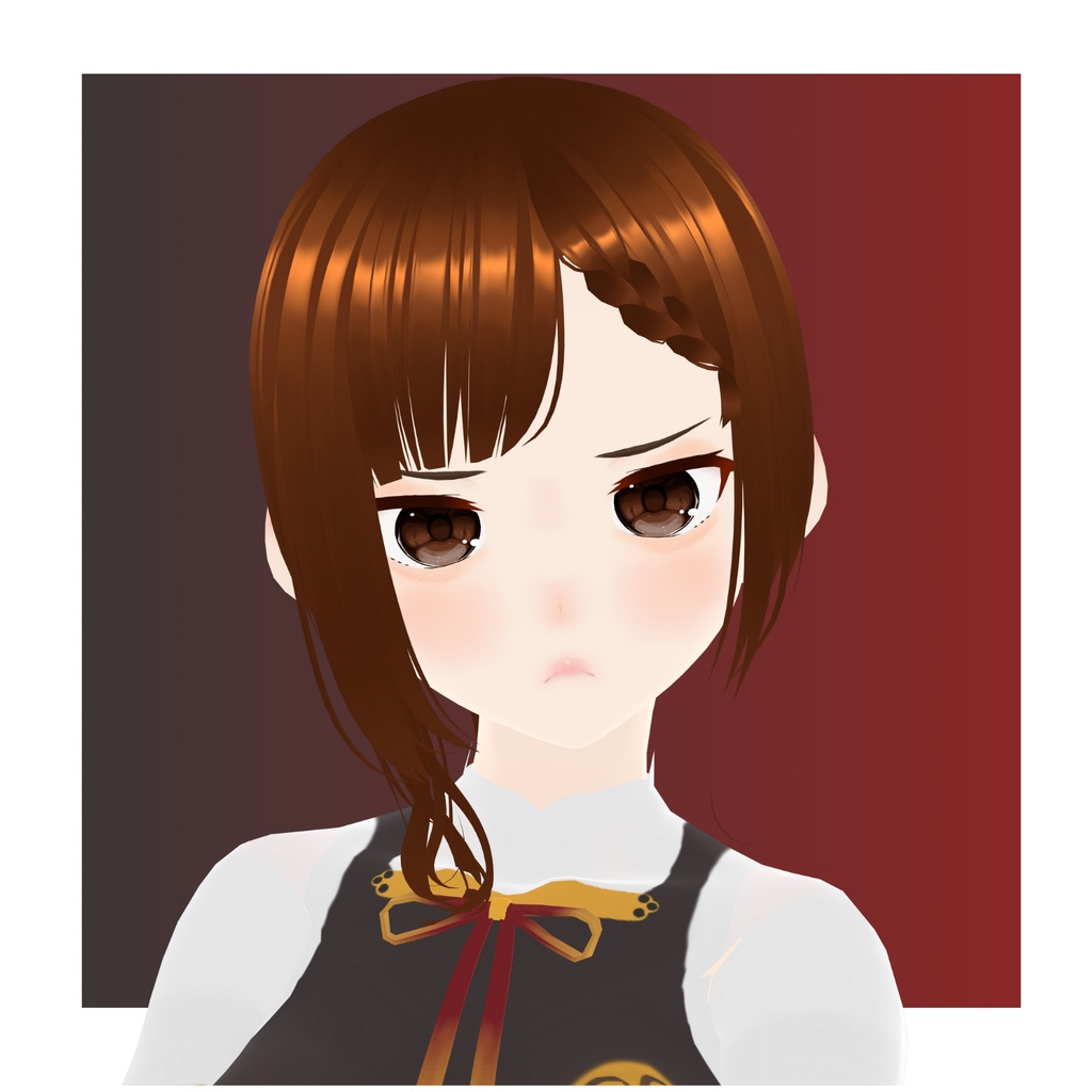 Original 3d character: Saki - YurikoMurez - BOOTH