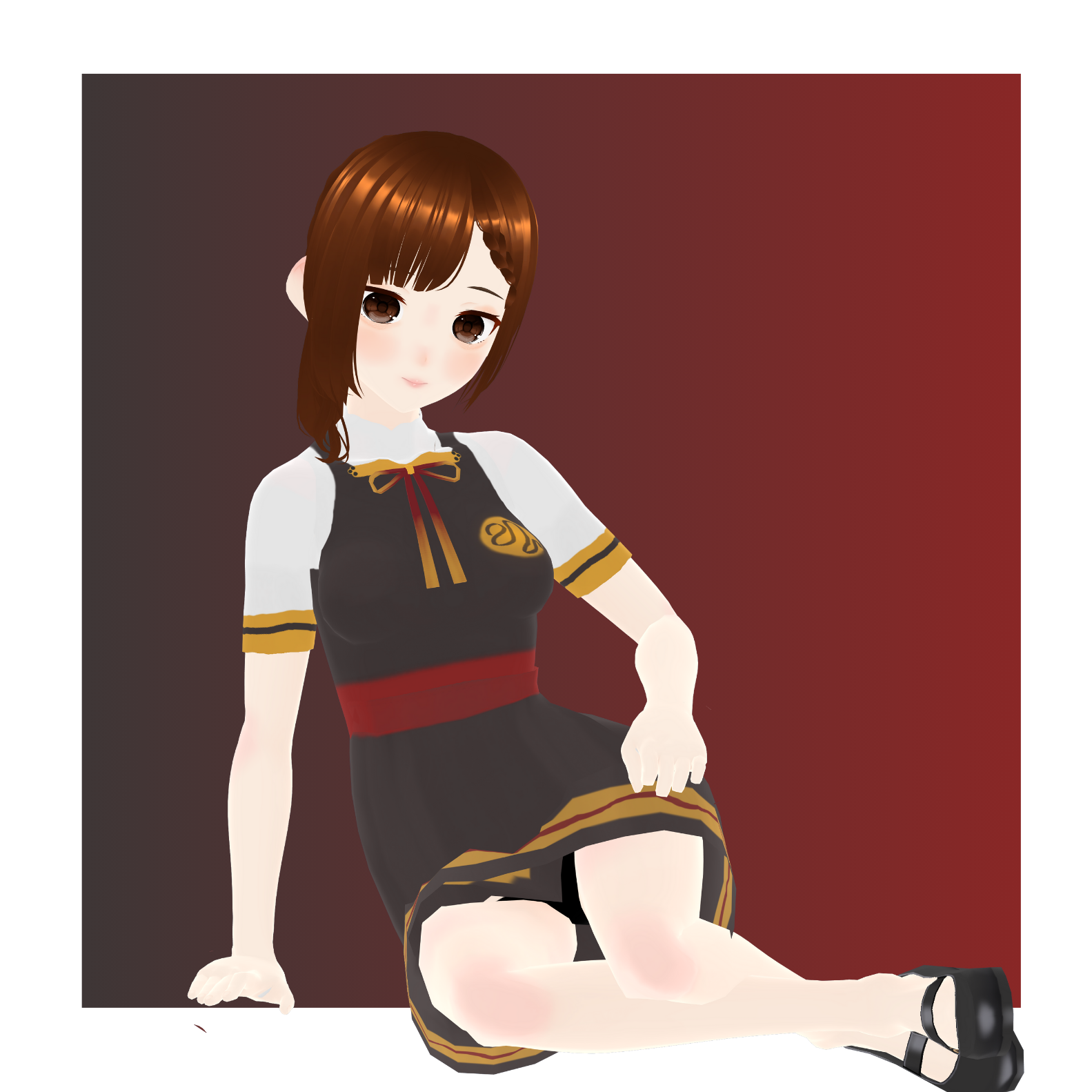 Original 3d character: Saki - YurikoMurez - BOOTH