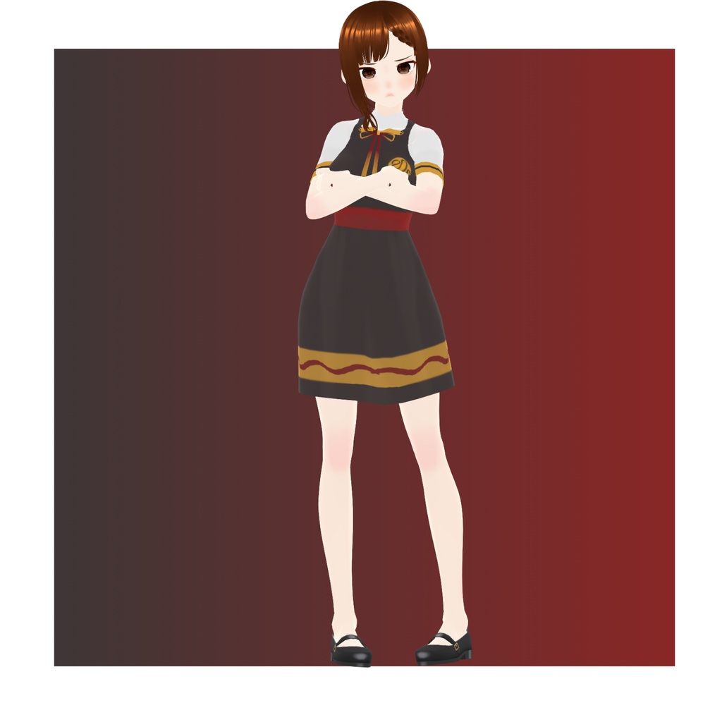 Original 3d character: Saki - YurikoMurez - BOOTH