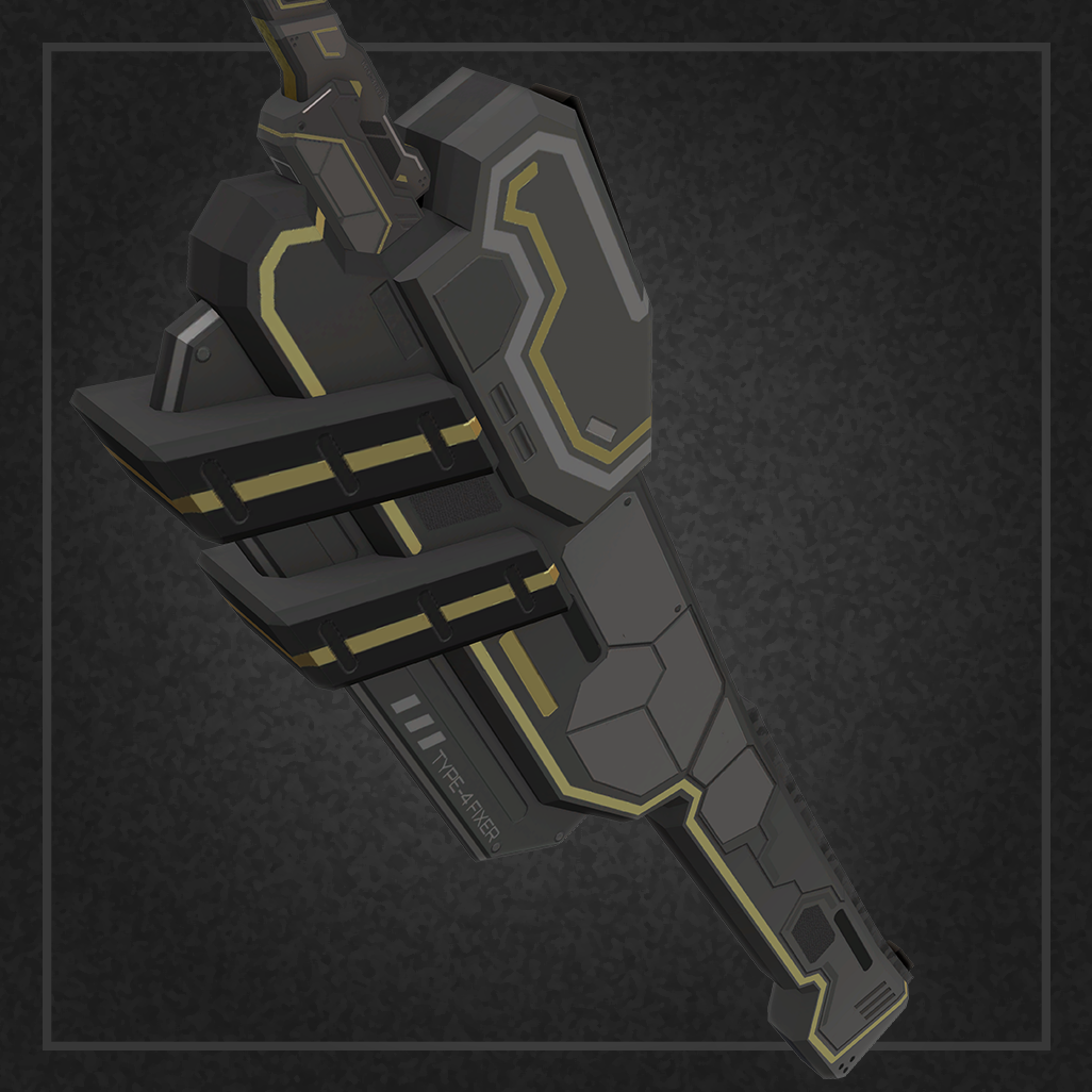 【3Dモデル】TYPE=4 FIXERフィクサー - ひまた工房 - BOOTH