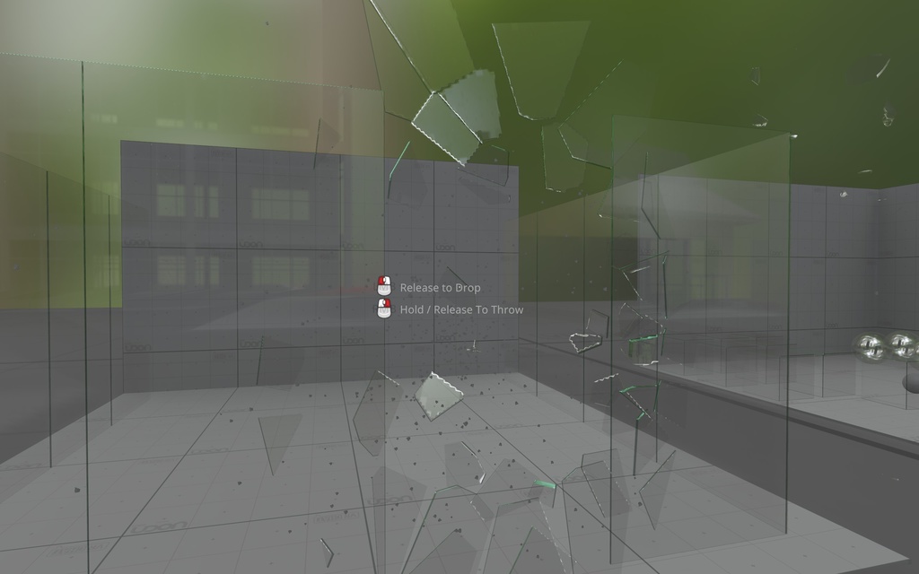 【VRChat】 壊れやすいガラス [Breakable Glass] - Cattus Shop - BOOTH