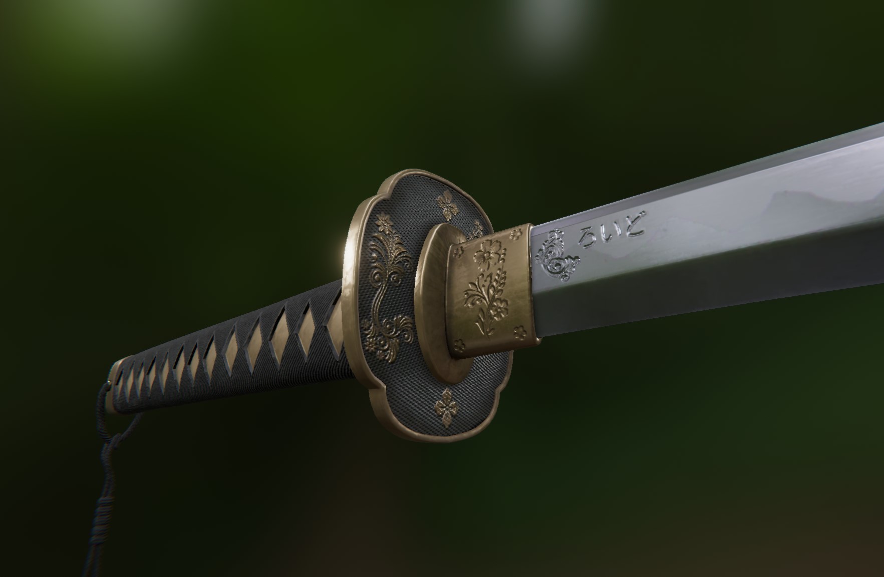 打ち刀黒狐/C Katana [VRChat] - Cattus Shop - BOOTH