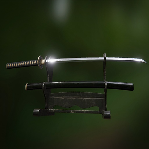 打ち刀黒狐/C Katana [VRChat] - Cattus Shop - BOOTH