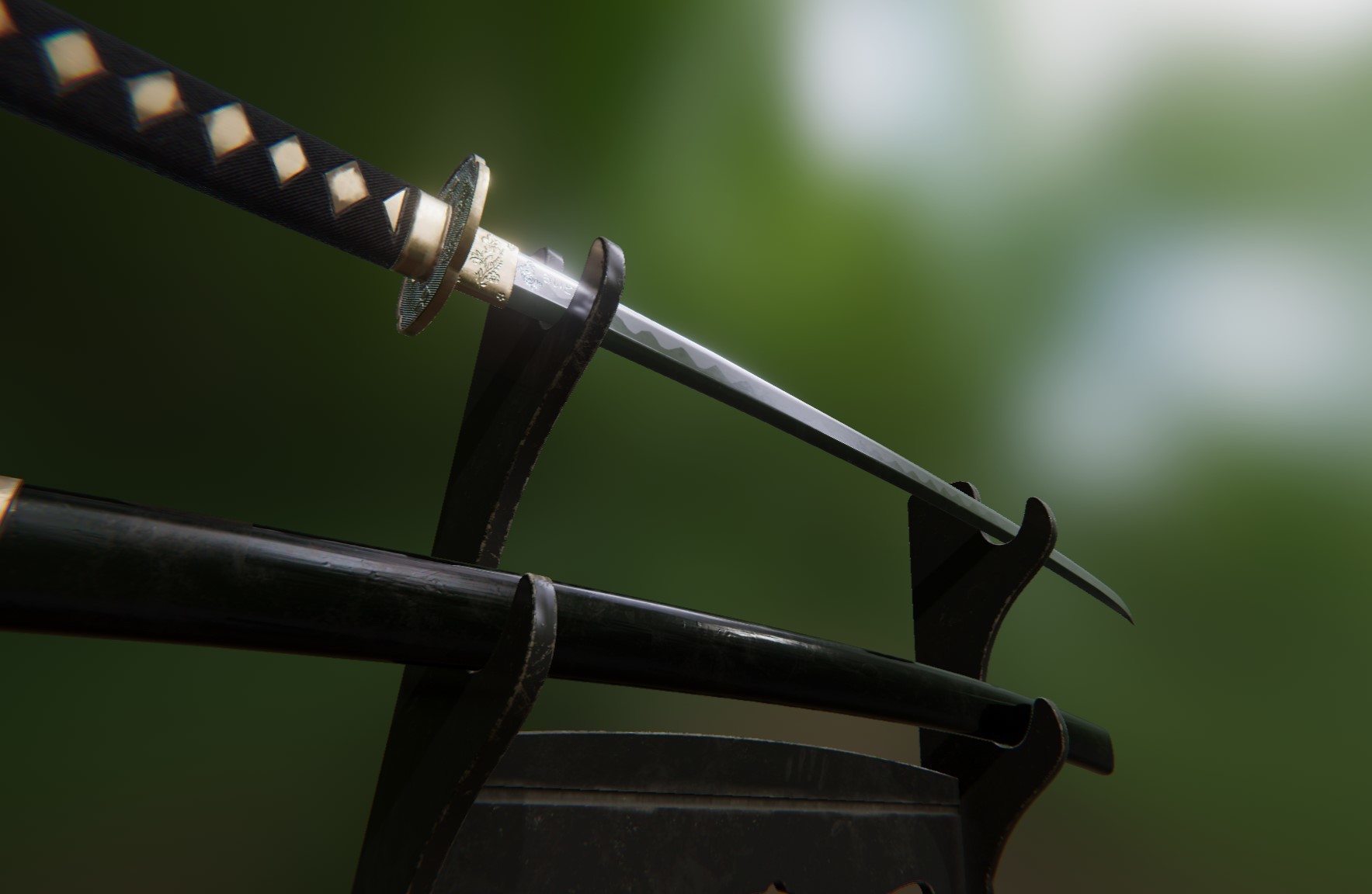 打ち刀黒狐/C Katana [VRChat] - Cattus Shop - BOOTH