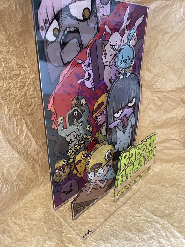 アクリルスタンド(rabbit attack ゾンコ) - dada屋 - BOOTH
