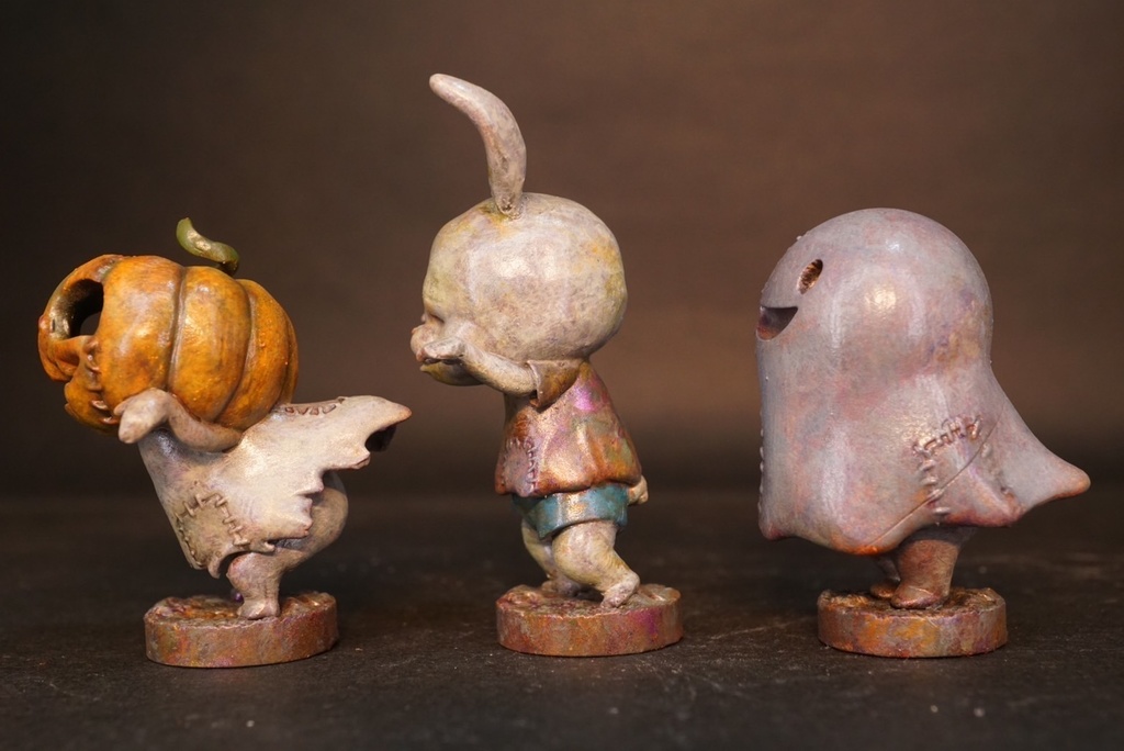 Halloween three(ハロウィンの3人) - dada屋 - BOOTH