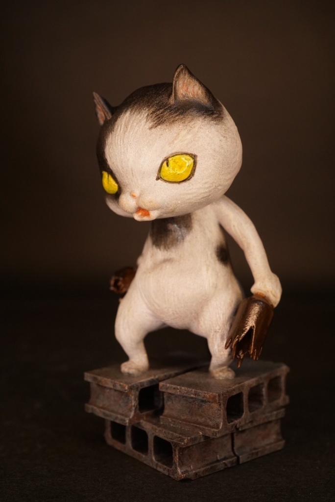 Dada屋オリジナルチェス駒「猫」勢力 ナイト・ポーンセット - dada-ya - BOOTH