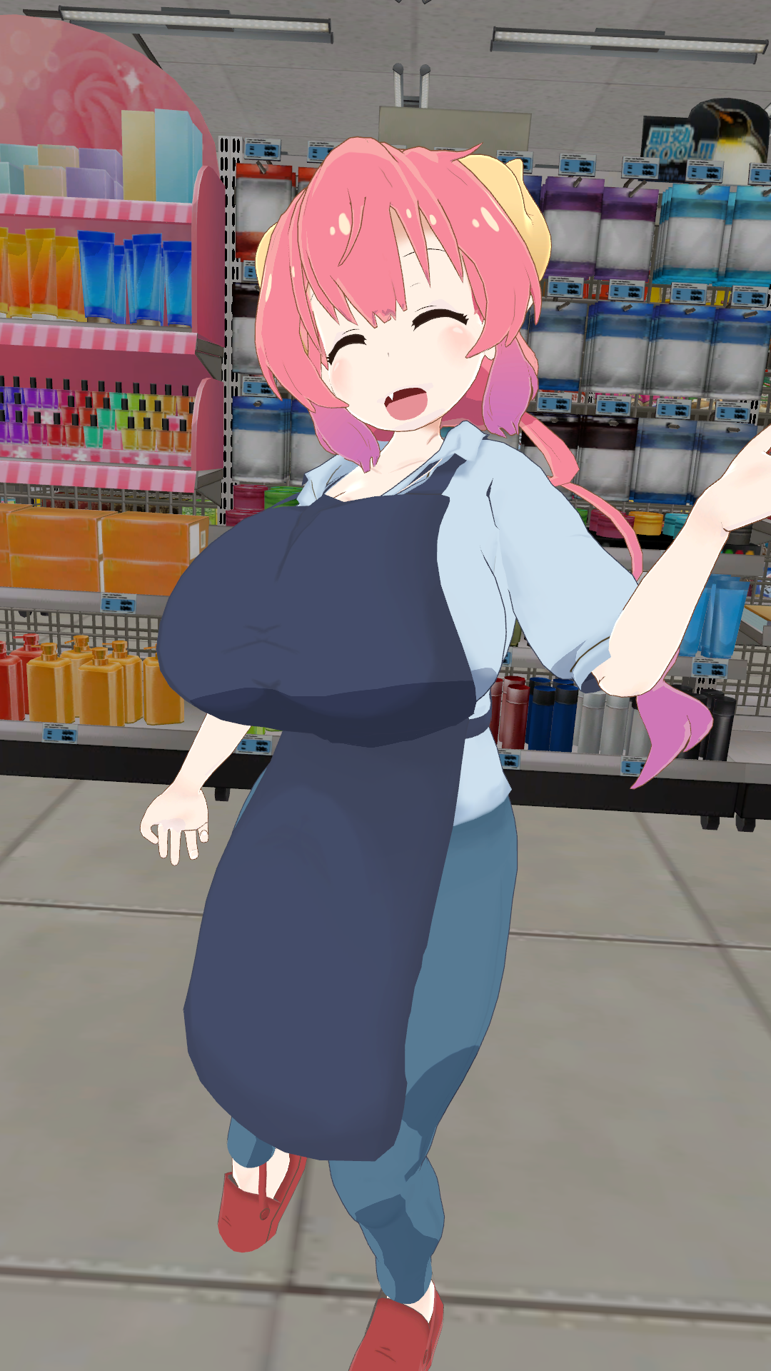 Ilulu (イルル, Iruru) VRChat Full Body Tracking 3D Model - shadsterwolf ...