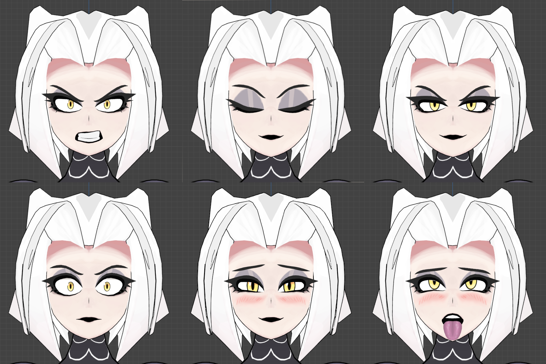 Lute VRChat Full Body Tracking 3D Model - shadsterwolf - BOOTH