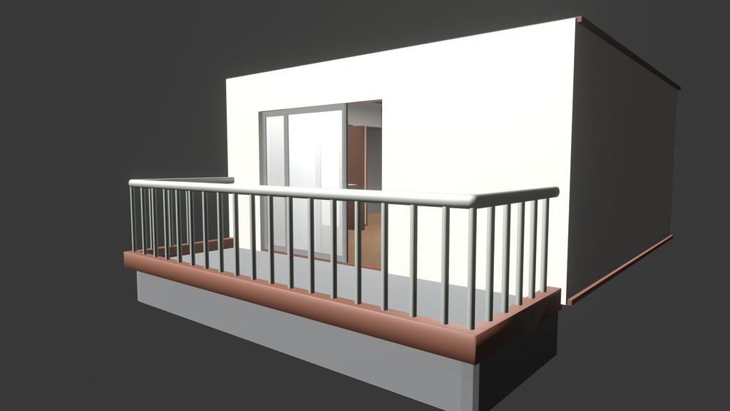 空き部屋3Dデータ（FBX、Blender3.6.0） - TecoMalu【テコまる】 - BOOTH