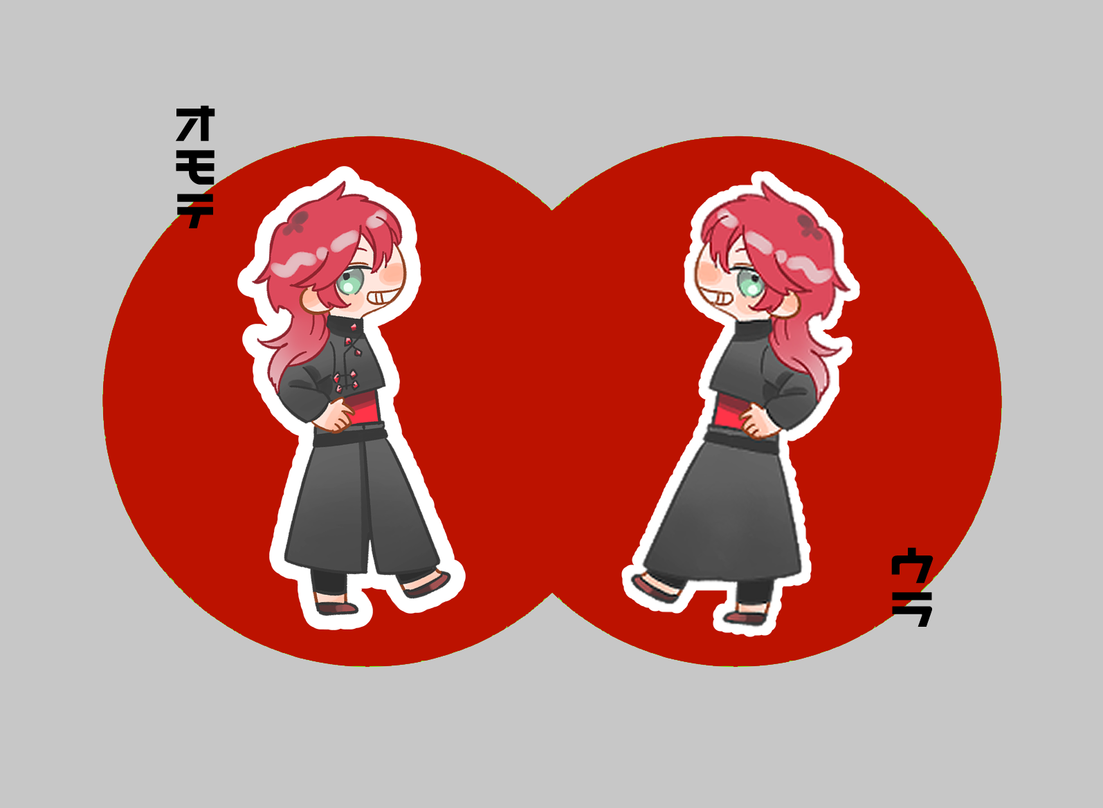 チャイナ風エデン組アクキー - higuma - BOOTH