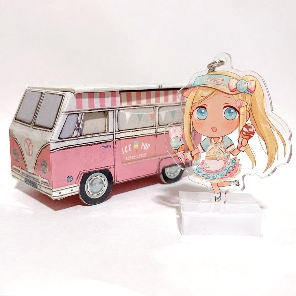 ライラさんアクリルキーホルダー - melty*mist - BOOTH