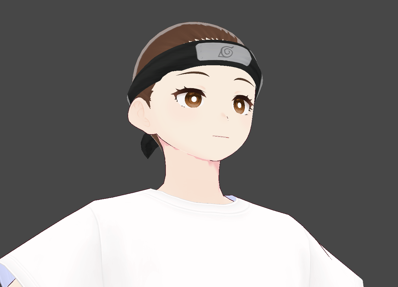 (VROID) Naruto Headband + All Symbols! - dangermv - BOOTH