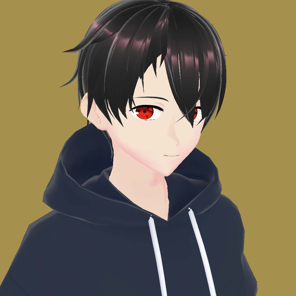 (VROID) Naruto - Sharingan Eyes v2 - dangermv - BOOTH