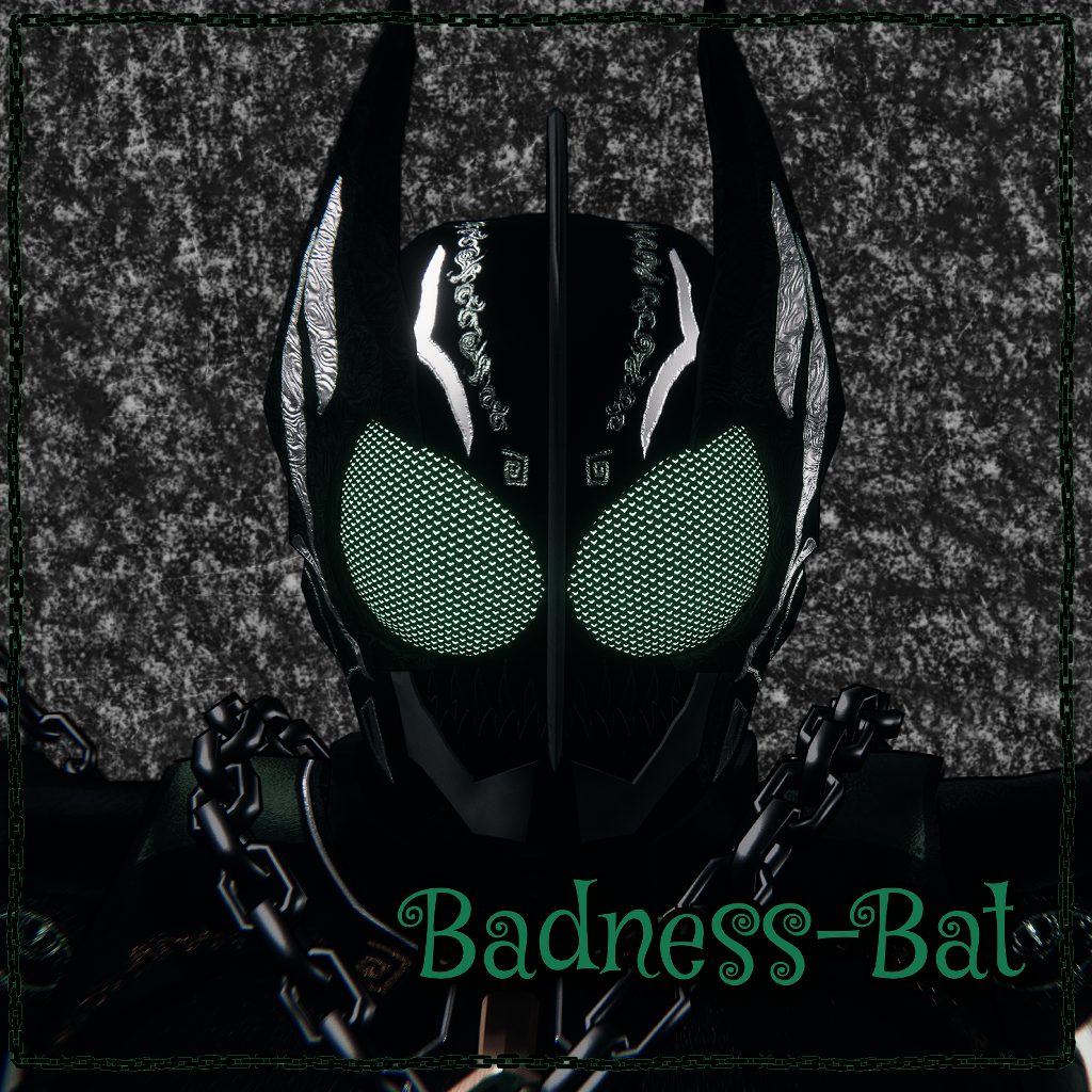 Badness-Bat【オリジナル3D変身モデル】【v1.4】 - SSR - BOOTH