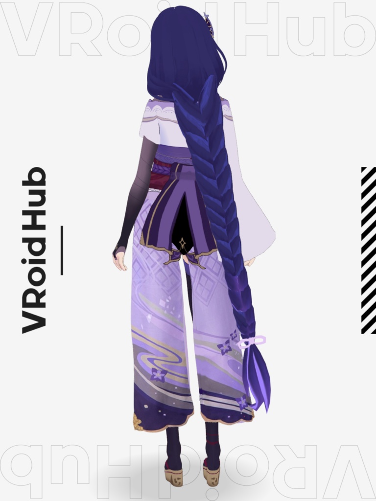 【VROID: Model】Raiden Fan-Made - NinaStudios - BOOTH