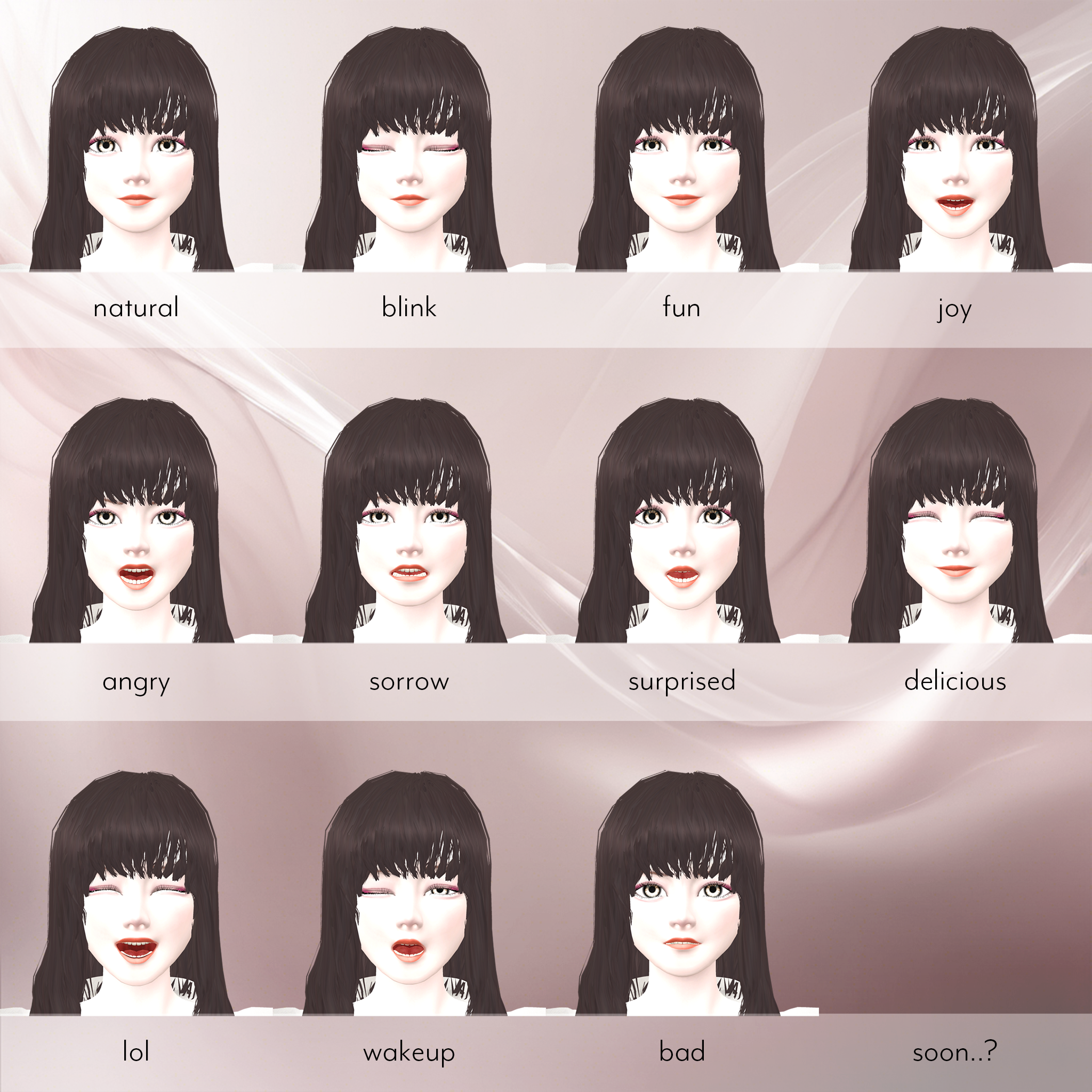 eccol [Basic look] (エコール) 【オリジナル3Dアバター 3D衣装】 - axioma - BOOTH