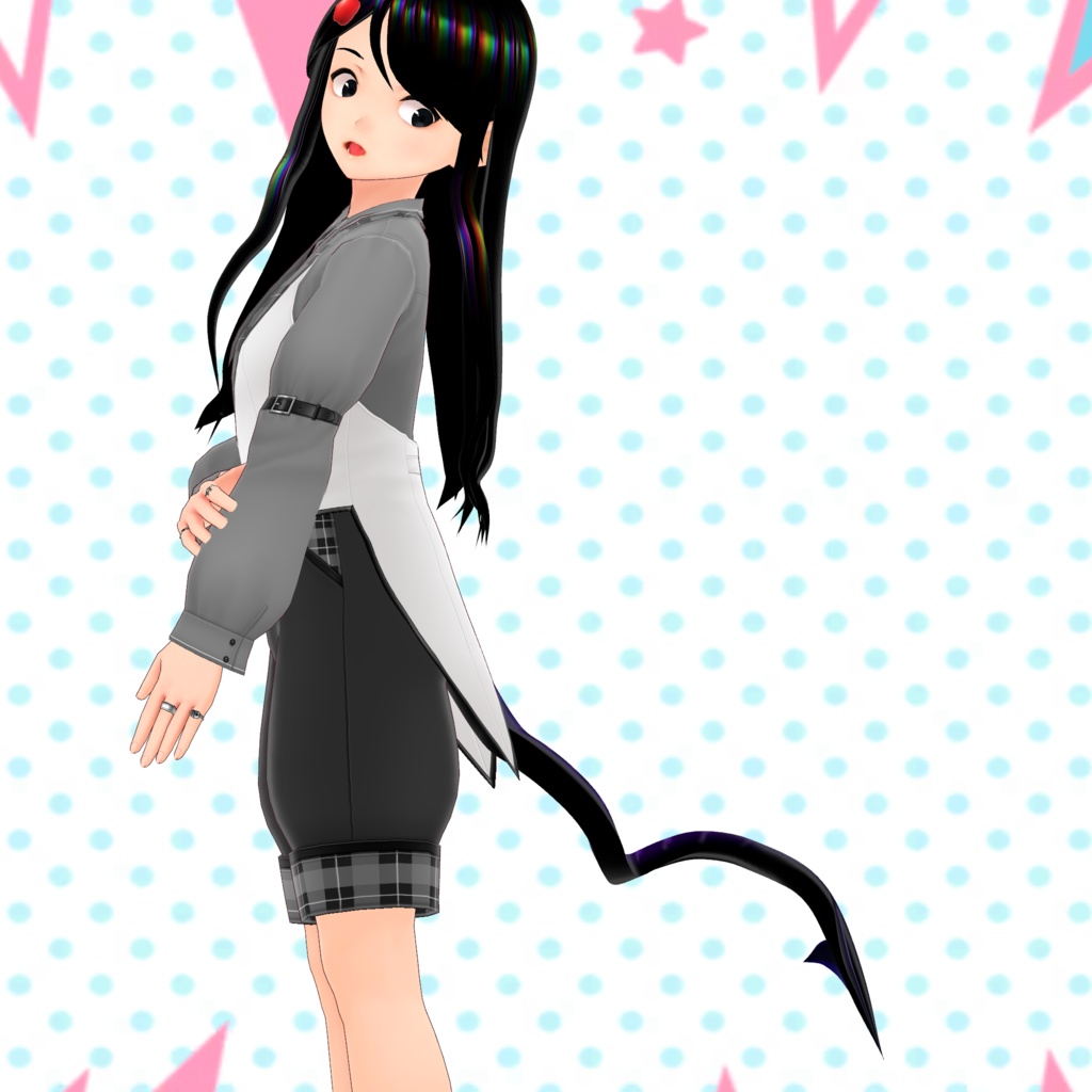 悪魔のしっぽ Daemon’s tail - Ringo🍎🍎🍎 - BOOTH