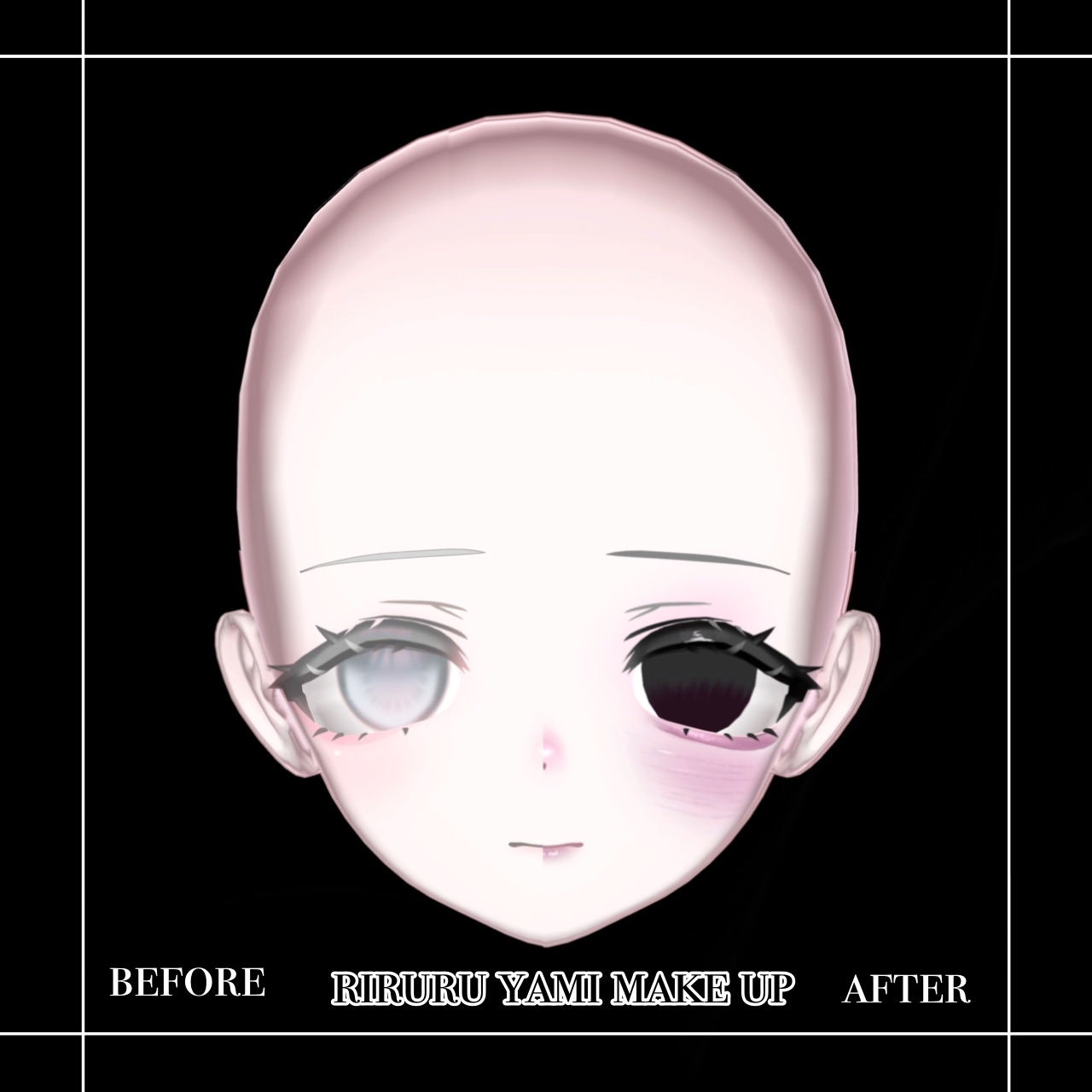 «りるる専用» yami make up＆eye texture - ちゃぬまる - BOOTH
