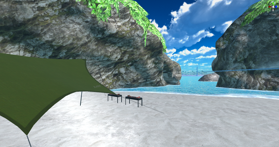 【VRChatワールド】Island用 DLC1 ver2 ※VCC,SDK3対応 - CG屋さん"rain" - BOOTH