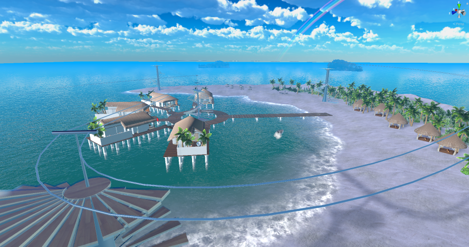 【VRChatワールド】Island用 DLC1 ver2 ※VCC,SDK3対応 - CG屋さん"rain" - BOOTH