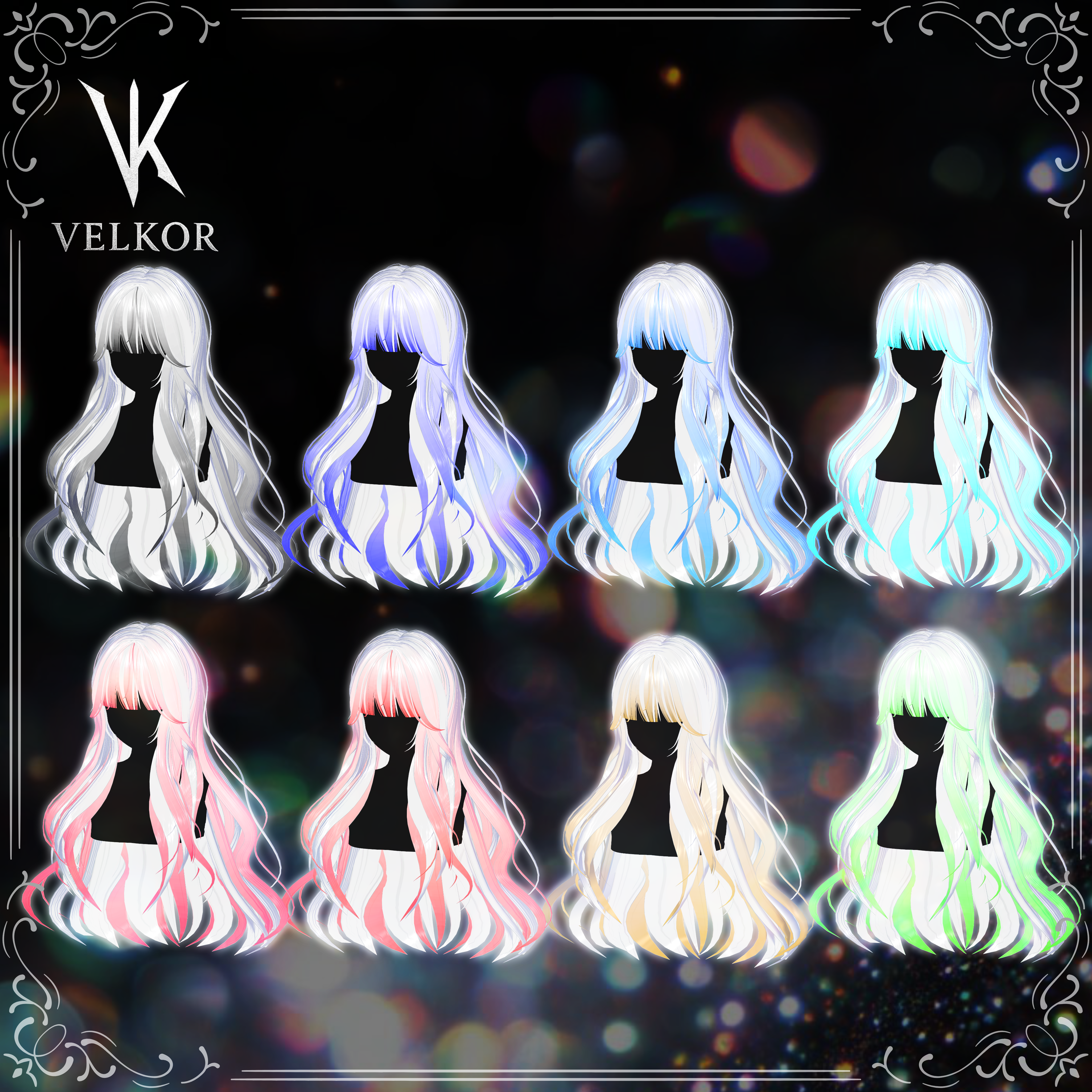 ♢Sable Veil Hair♢ - VELKOR - BOOTH