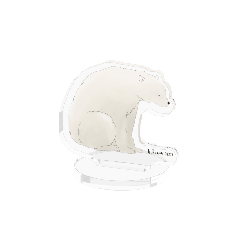 シロクマ② - h.kaoru - BOOTH