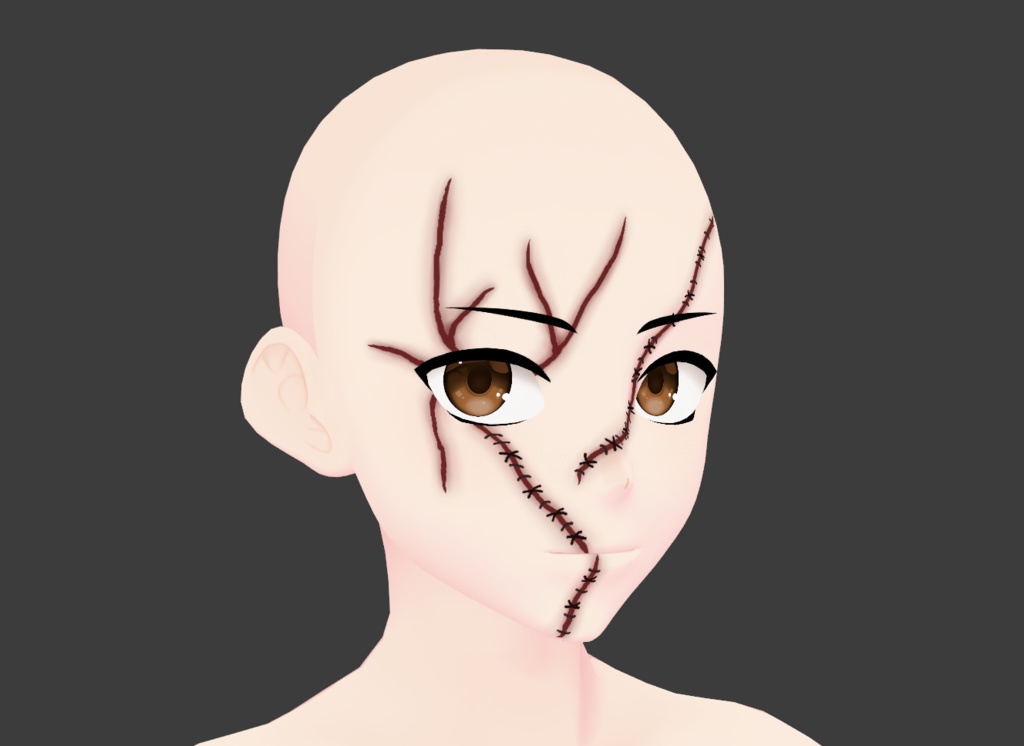 Chucky Scars - thegothicdream - BOOTH