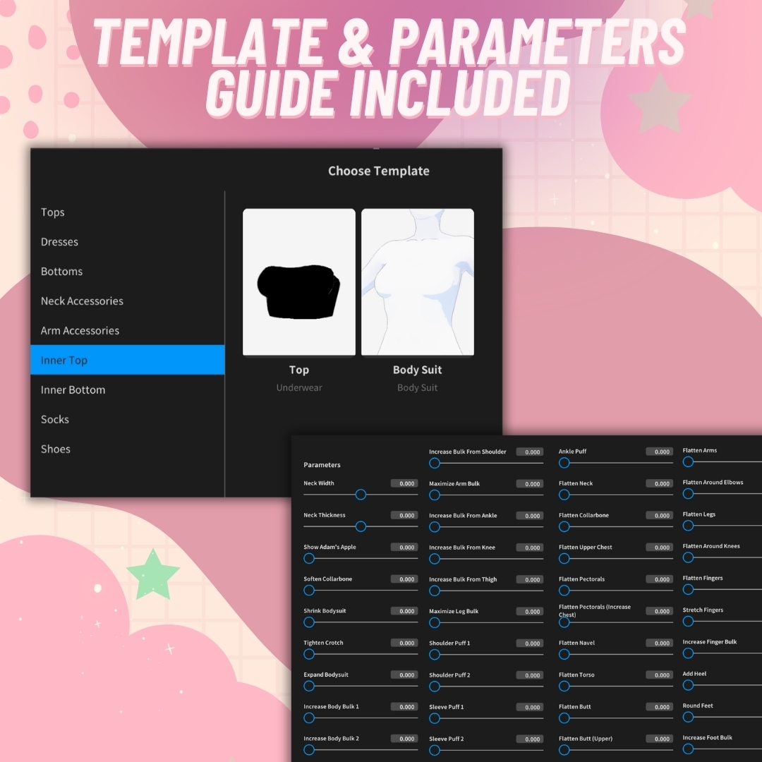 VRoid High Waist Jean Shorts Color Set Clothing Textures PNG Cute ...