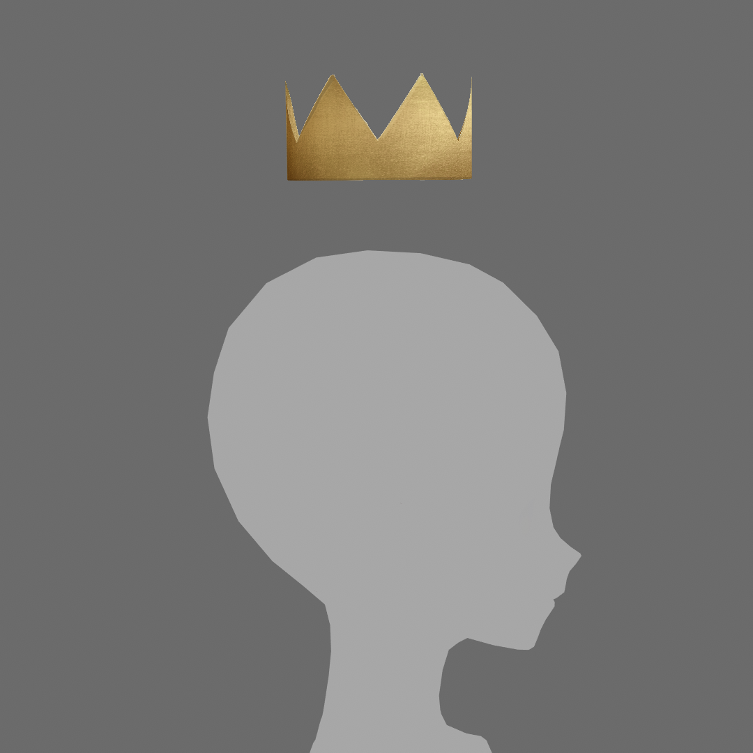 Floating crown (hair preset) - KurukaShop - BOOTH