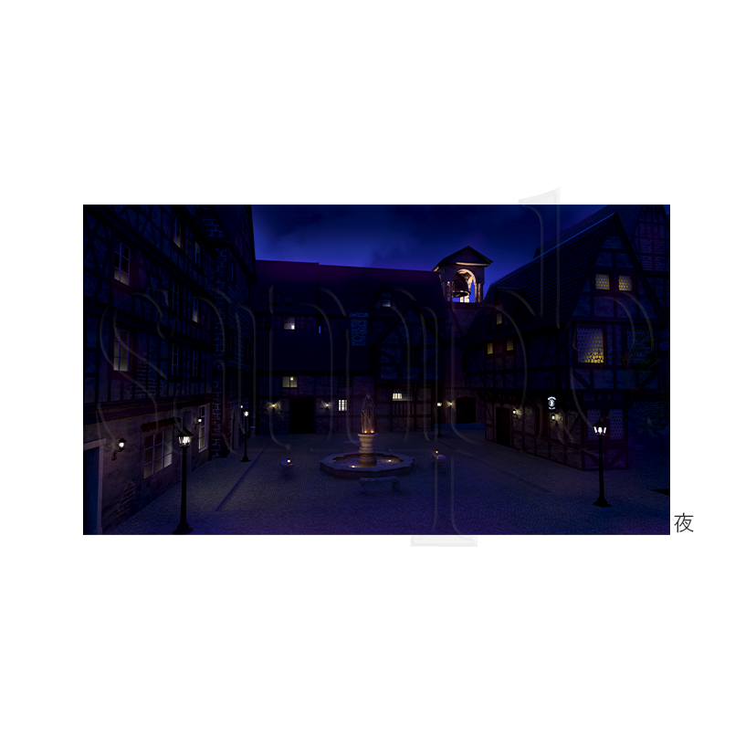 背景画像[街02] _background image town02 - 音素11 - BOOTH