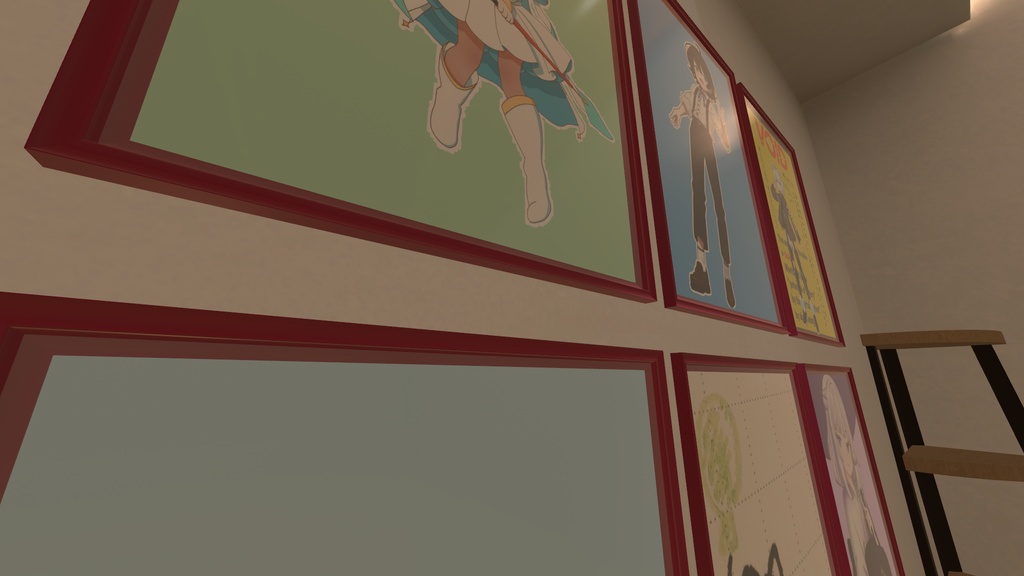 【無料(free)】額縁 VRC想定 / VRC picture frame - まにゃんのお店 - BOOTH