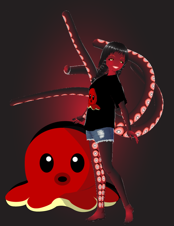 bendel girl octopus - yerdualune - BOOTH