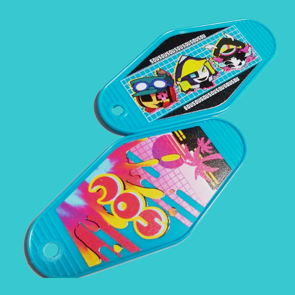 SOUコラボモーテルキーホルダー - 欝蝉ベロシティ - BOOTH