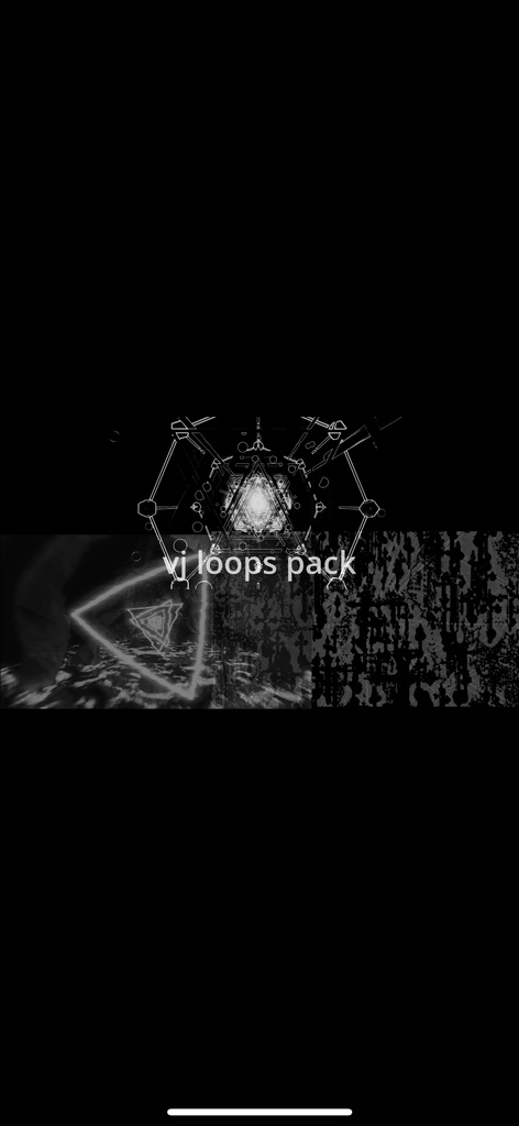 Dark / Minimal VJ Loop Pack Vol.1（シームレス・HD） - r_i_ggggg vj animation ...