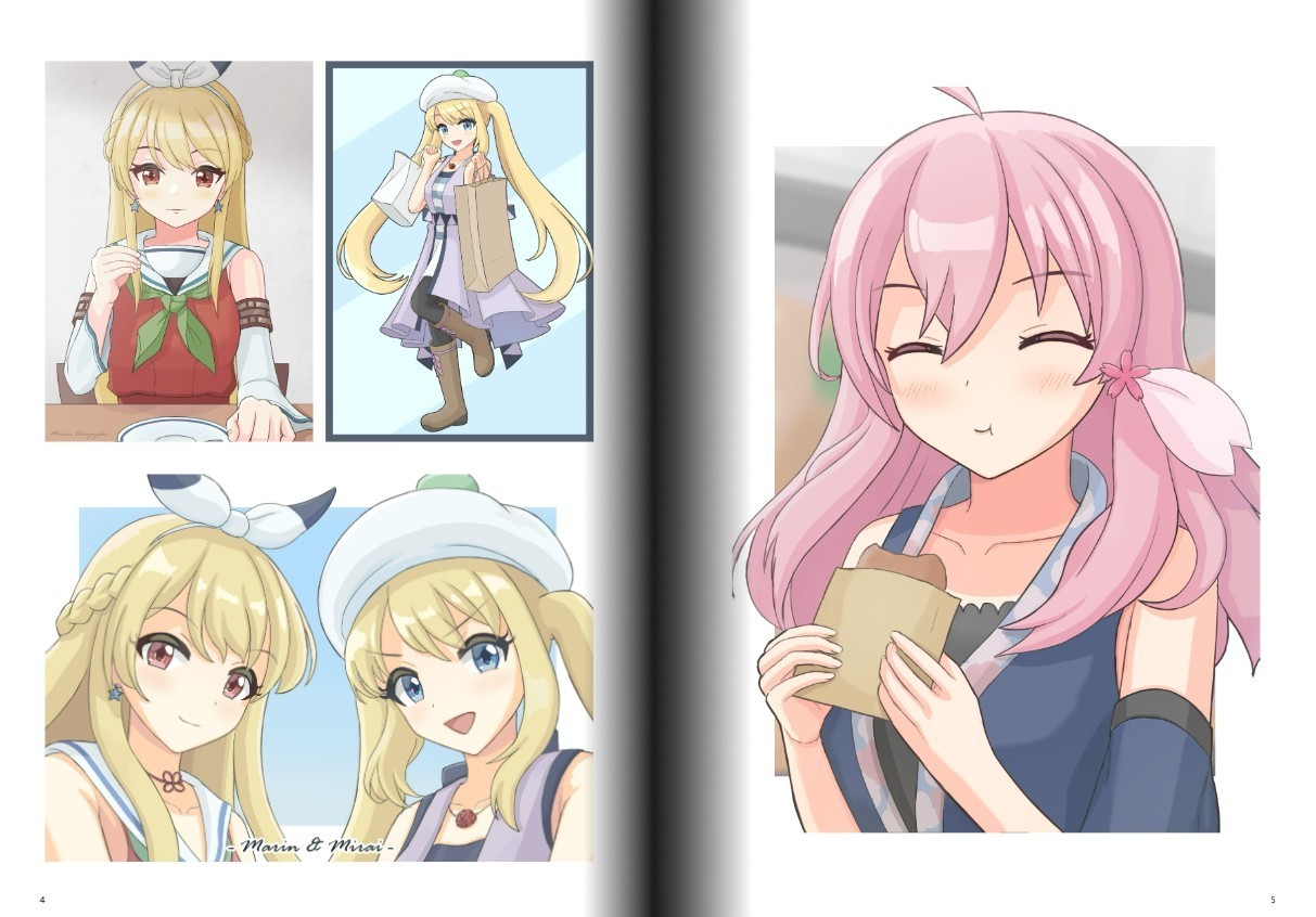 Yocco18 2024.02-09 イラスト集 (Tsukimi) - Tsukimi - BOOTH