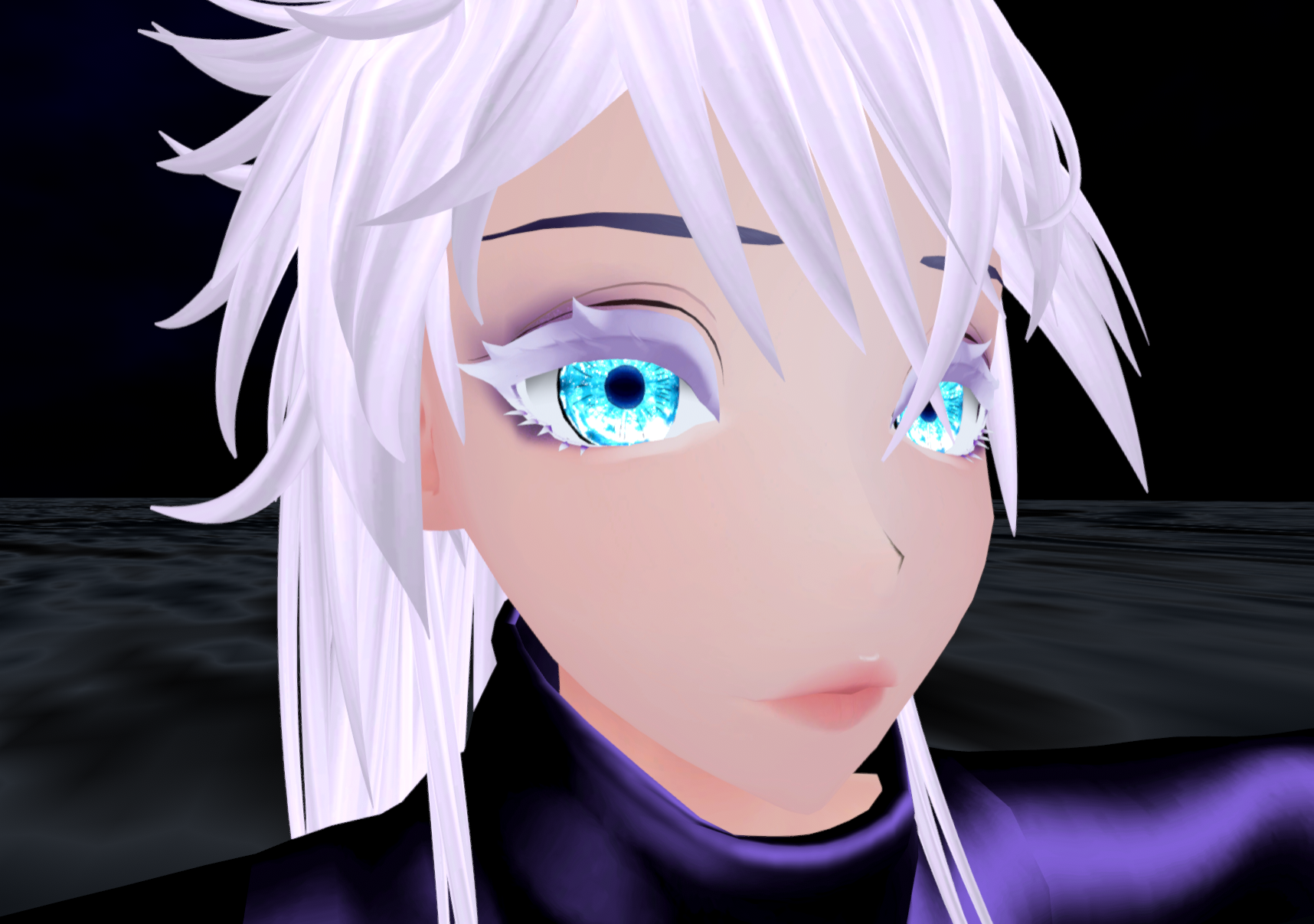 【Unity/VRChat】Jujutsu Kaisen Satomi Gojo Vrchat Avatar by Floppiii ...