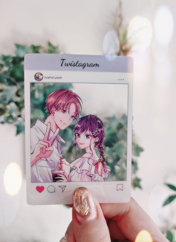 【おくエチ】SNS風クリアカード - APO - BOOTH