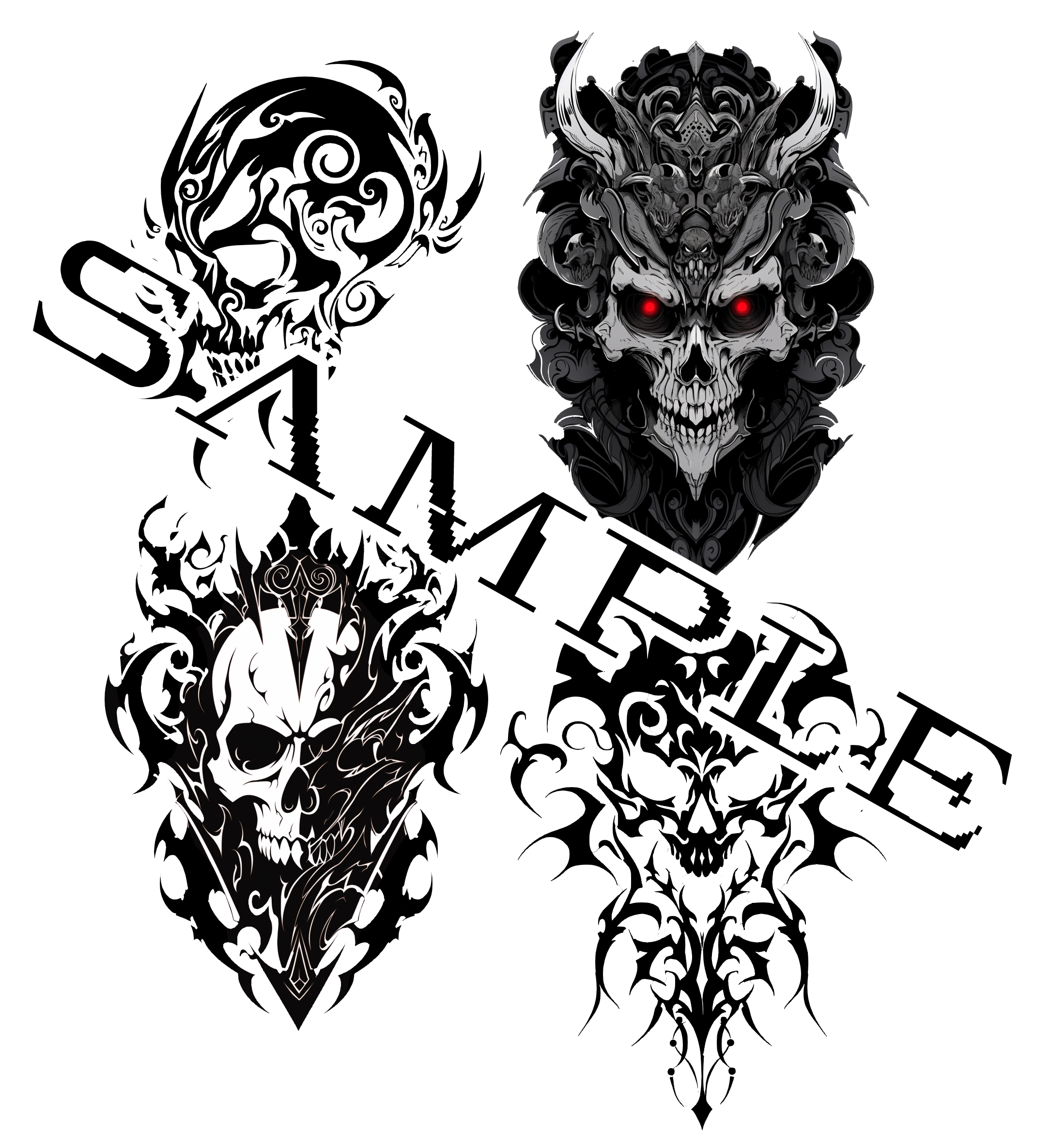 VRC用タトゥー素材 tatoo - VRCタトゥーショップ『赬徹』-Teitetsu- - BOOTH