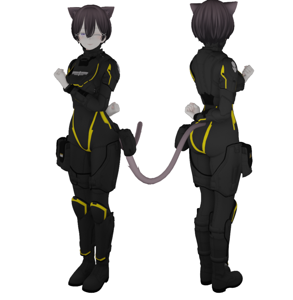 Female Democracy Armor [VRChat] - Marcy Studios - BOOTH