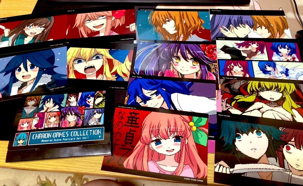 CHARONコレクション ポストカードセット vol.1 - CHARON＆すたじおかろん BOOTH公式通販 - BOOTH