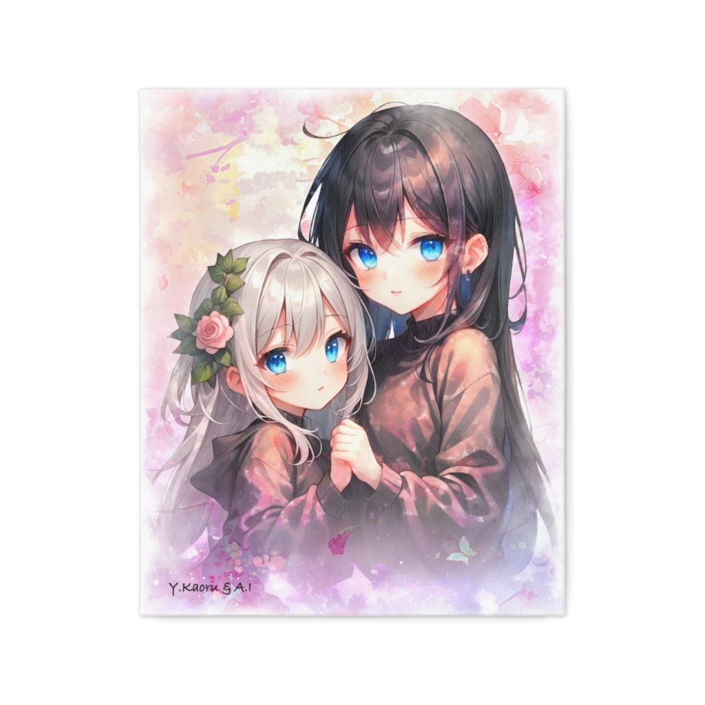 BA8E97A9art_Two scared girls - vapor-magic - BOOTH